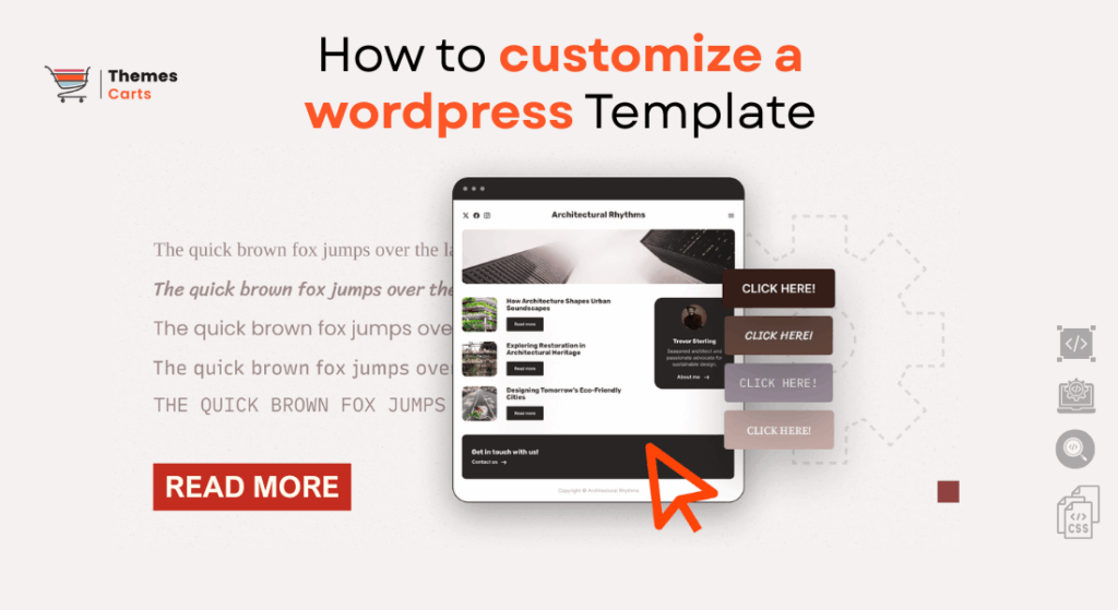 How to Customize a WordPress Template – Beginner’s Guide