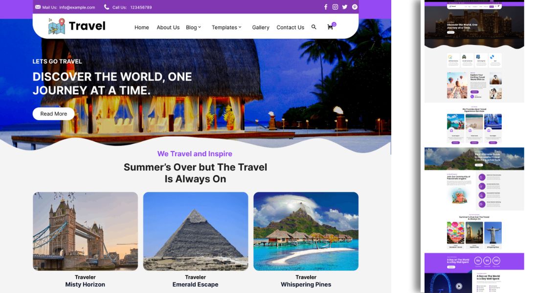 Simple WordPress Themes for Portfolio & Branding.